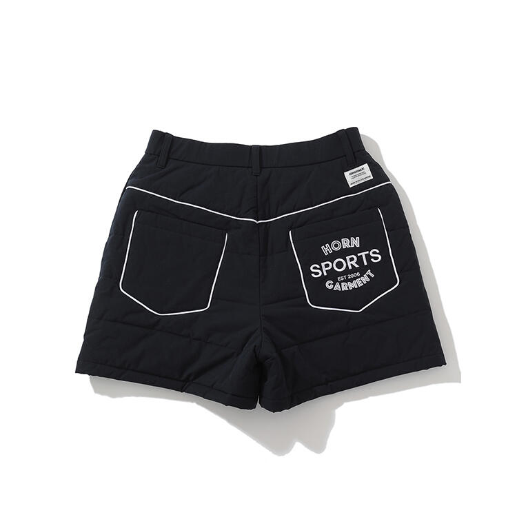 W CL BACK PIPING POINT PADDING SHORTS HQ3CF04F_HORNGARMENT